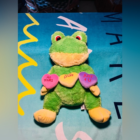 Dan Dee | Toys | Dan Dee Collectors Choice Green Plush Frog Preloved ...